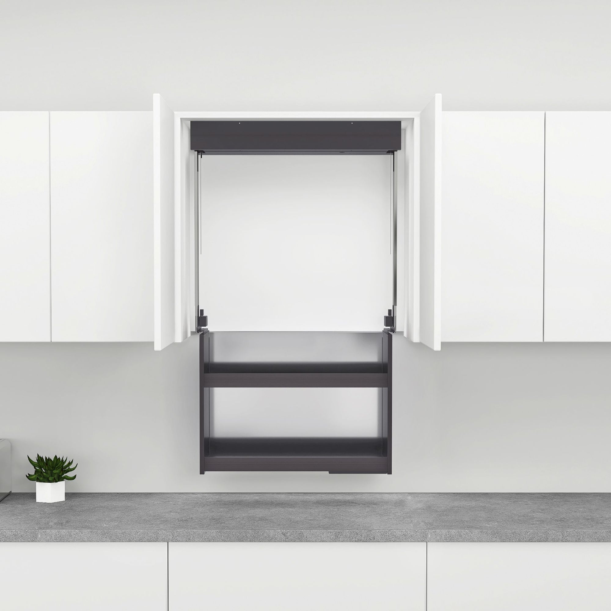 KKPL Smart Vertical Descending Elevator Storage Basket Rack – Koncept Kreation